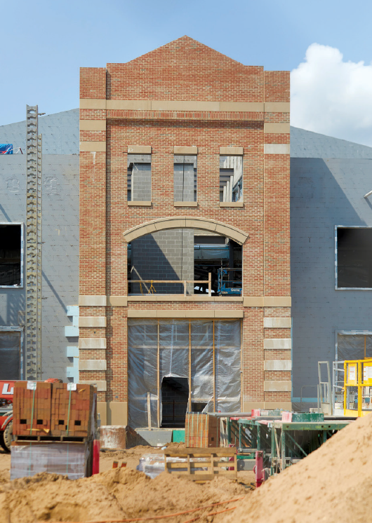 Structural and Non-Structural Masonry Workout for a New Fieldhouse