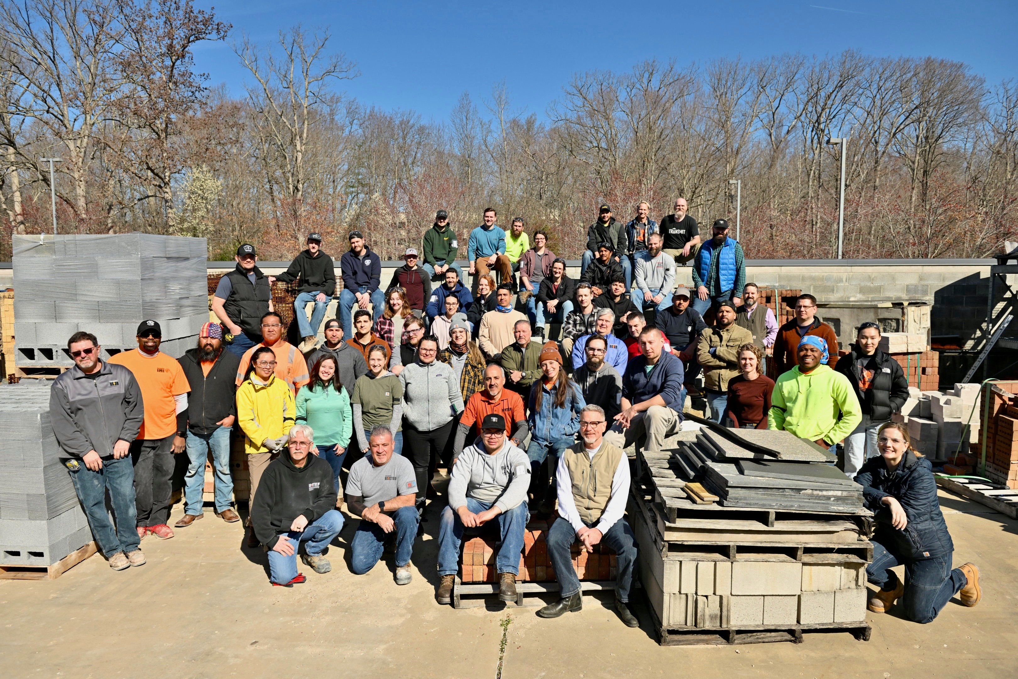 Young Architects and BAC Craftworkers Inspire One Another at Masonry Camp