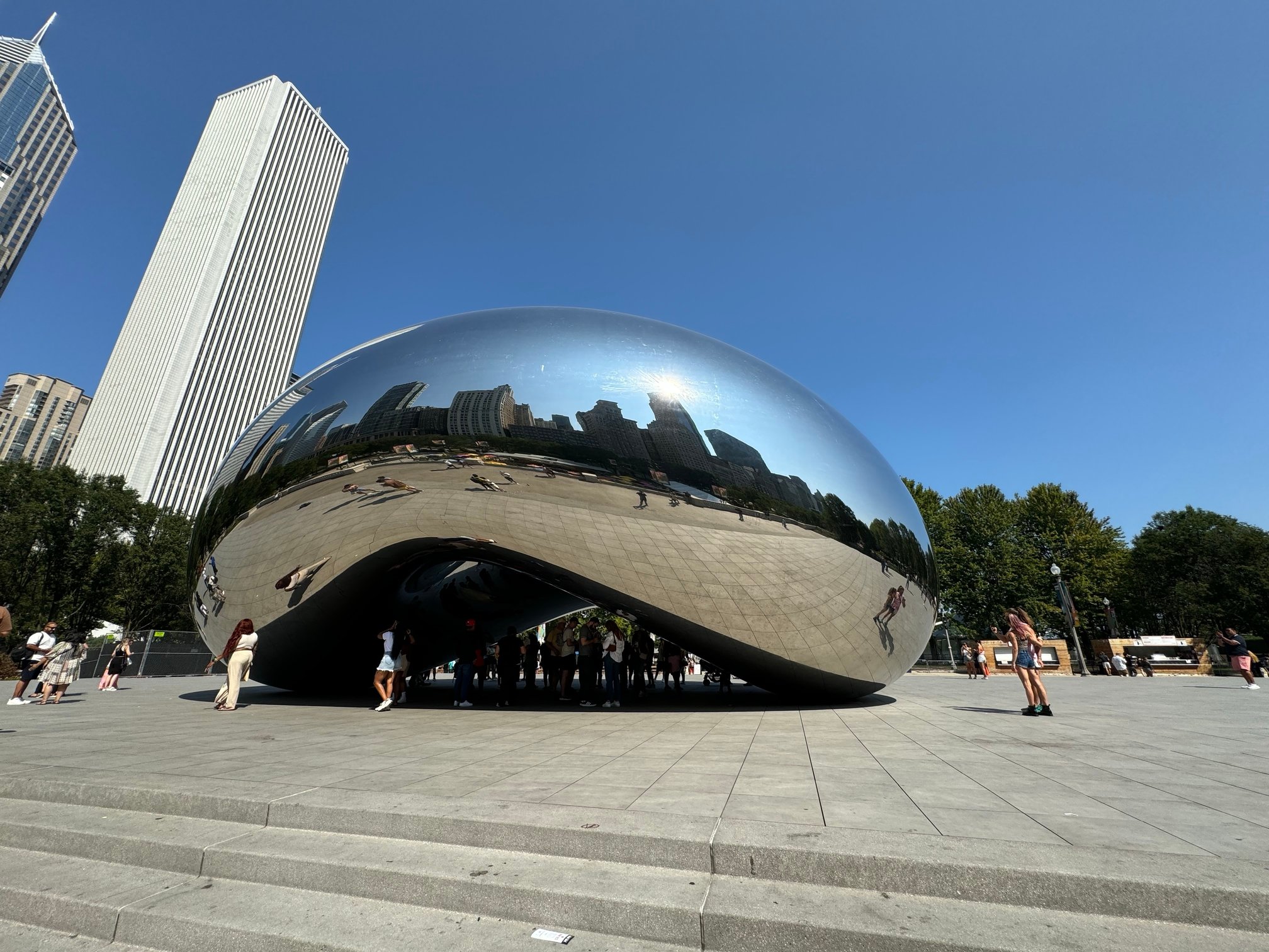 Anchoring the Bean: The New Porcelain Tile Plaza in Chicago’s ...