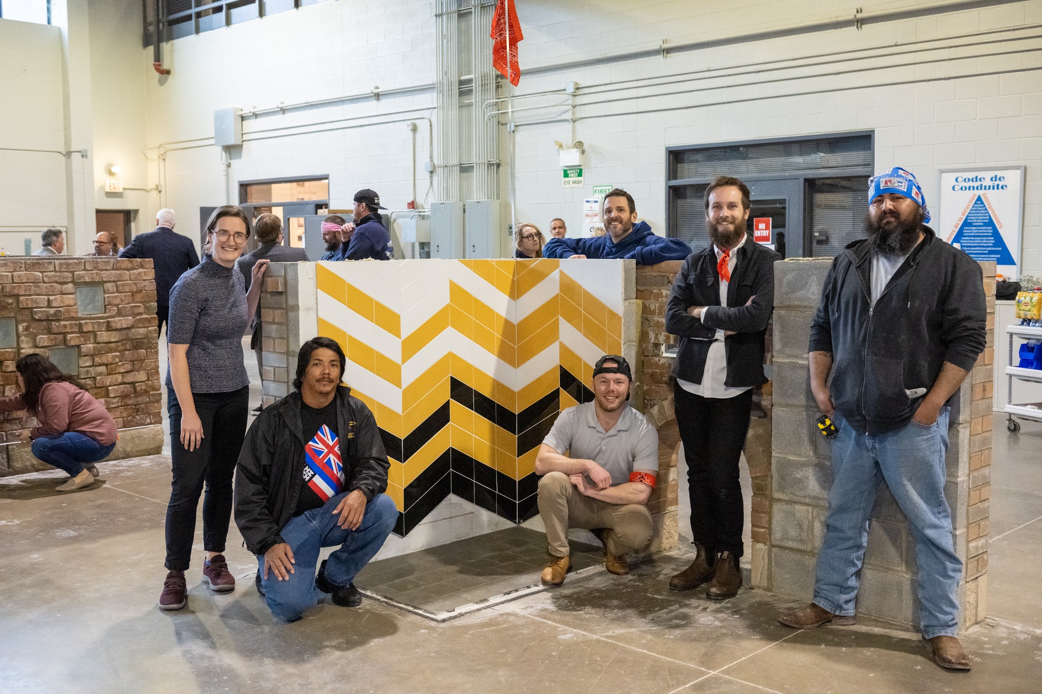 Young Architects and BAC Craftworkers Inspire One Another at Masonry Camp