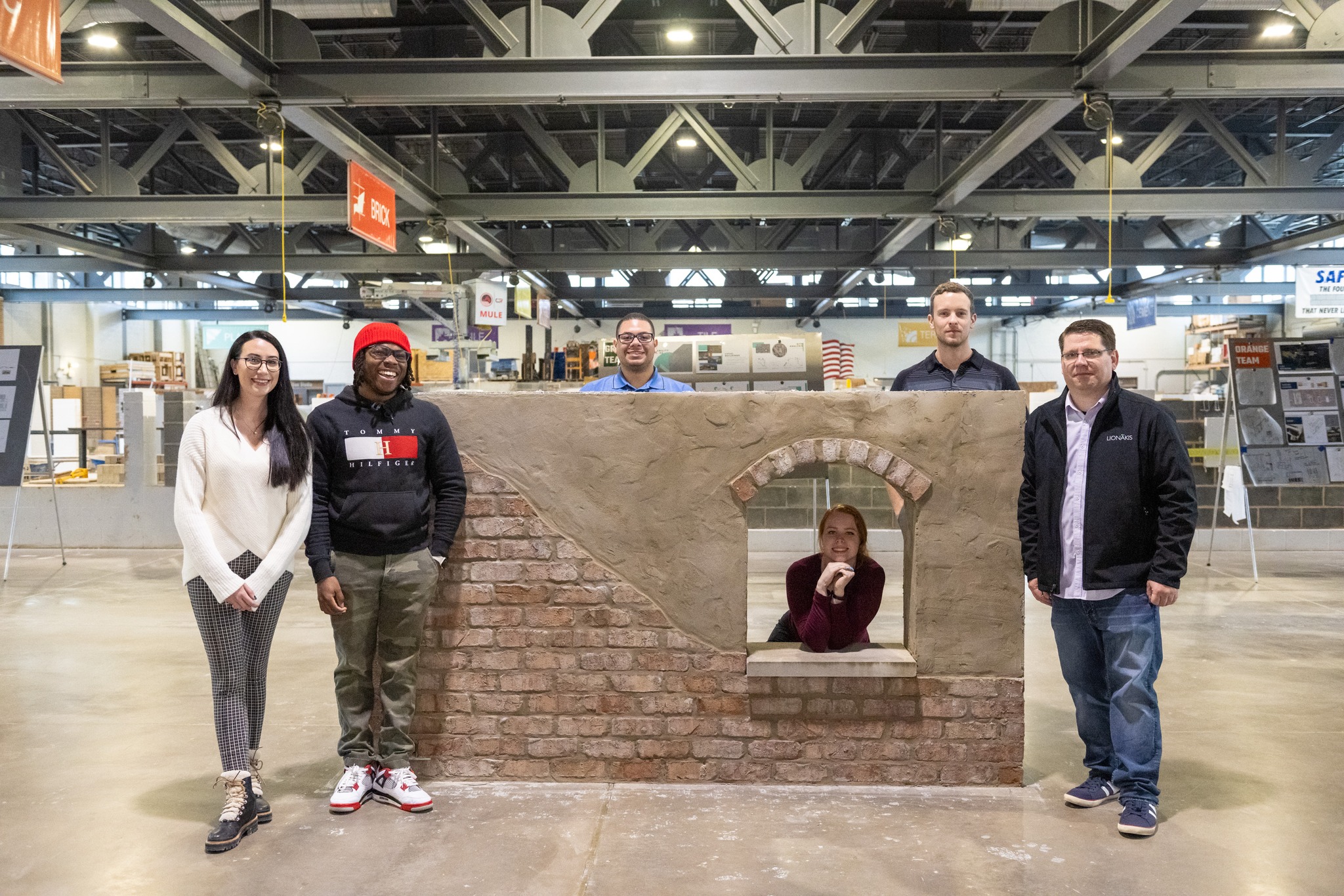Young Architects and BAC Craftworkers Inspire One Another at Masonry Camp