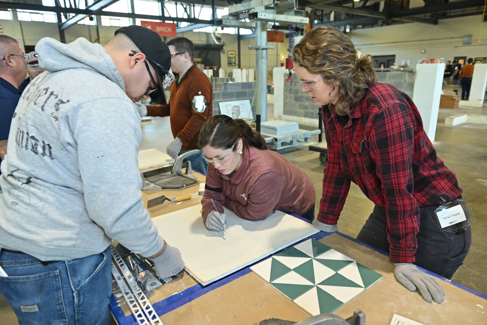 Young Architects and BAC Craftworkers Inspire One Another at Masonry Camp
