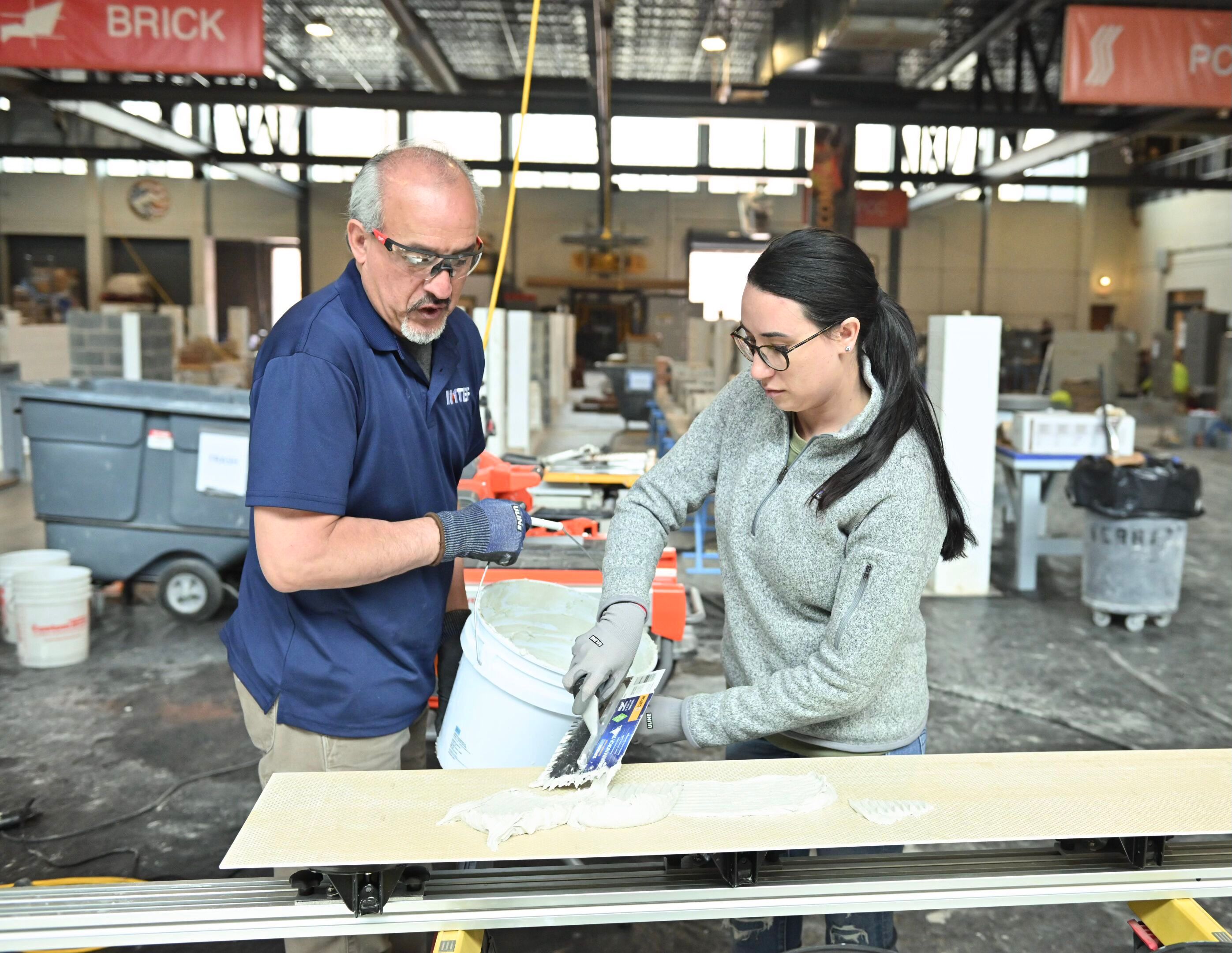 Young Architects and BAC Craftworkers Inspire One Another at Masonry Camp